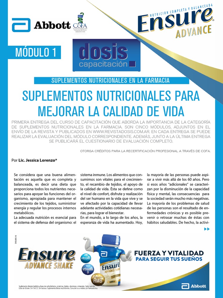 M1 Abbott | PDF | Alimentos | Nutrición