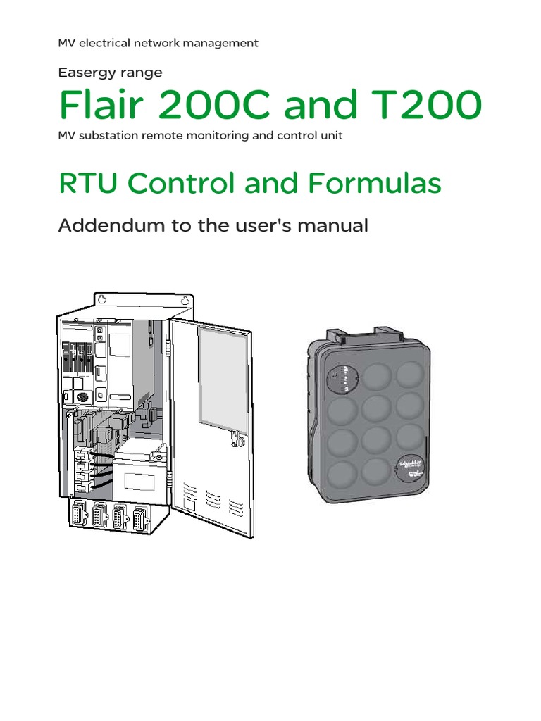 RTU Control Software for MV Networks | PDF | Parameter (Computer ...