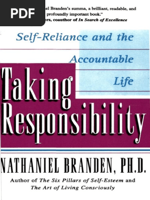 Taking Responsibility For Self