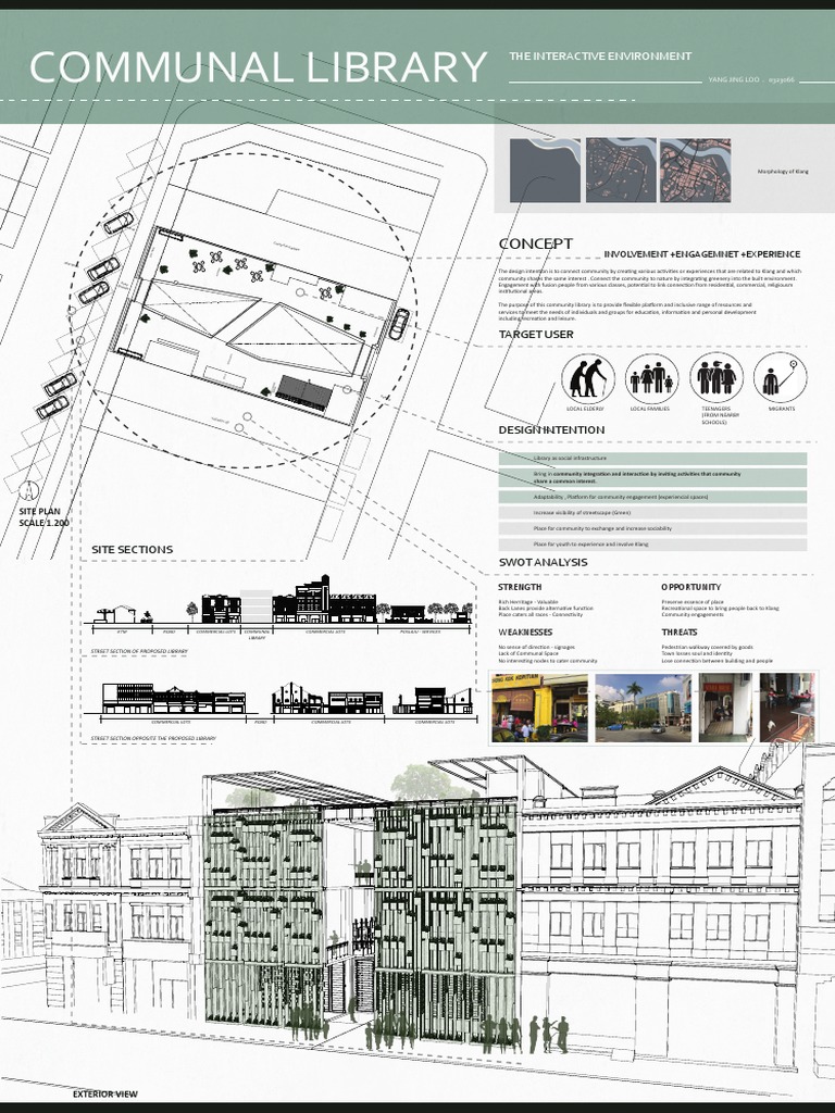 Urban Infill Community Library | PDF | Architectural Elements ...
