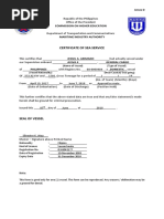 Master Declaration of Safe Departure | PDF | Ships | Cargo