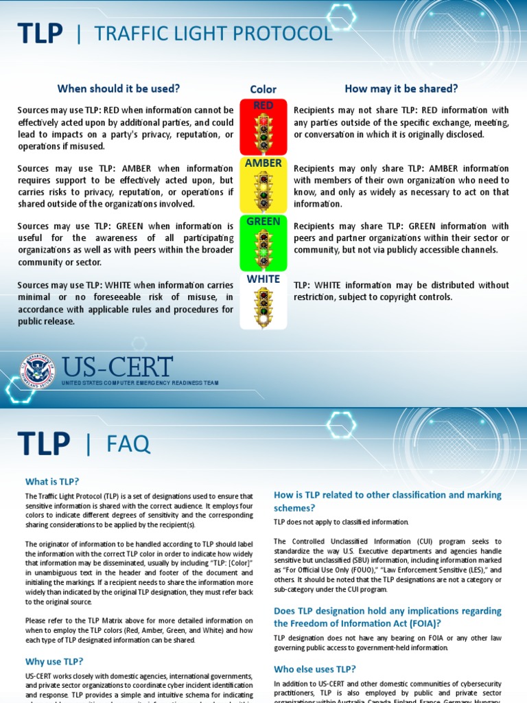TLP | PDF | Classified Information | Privacy