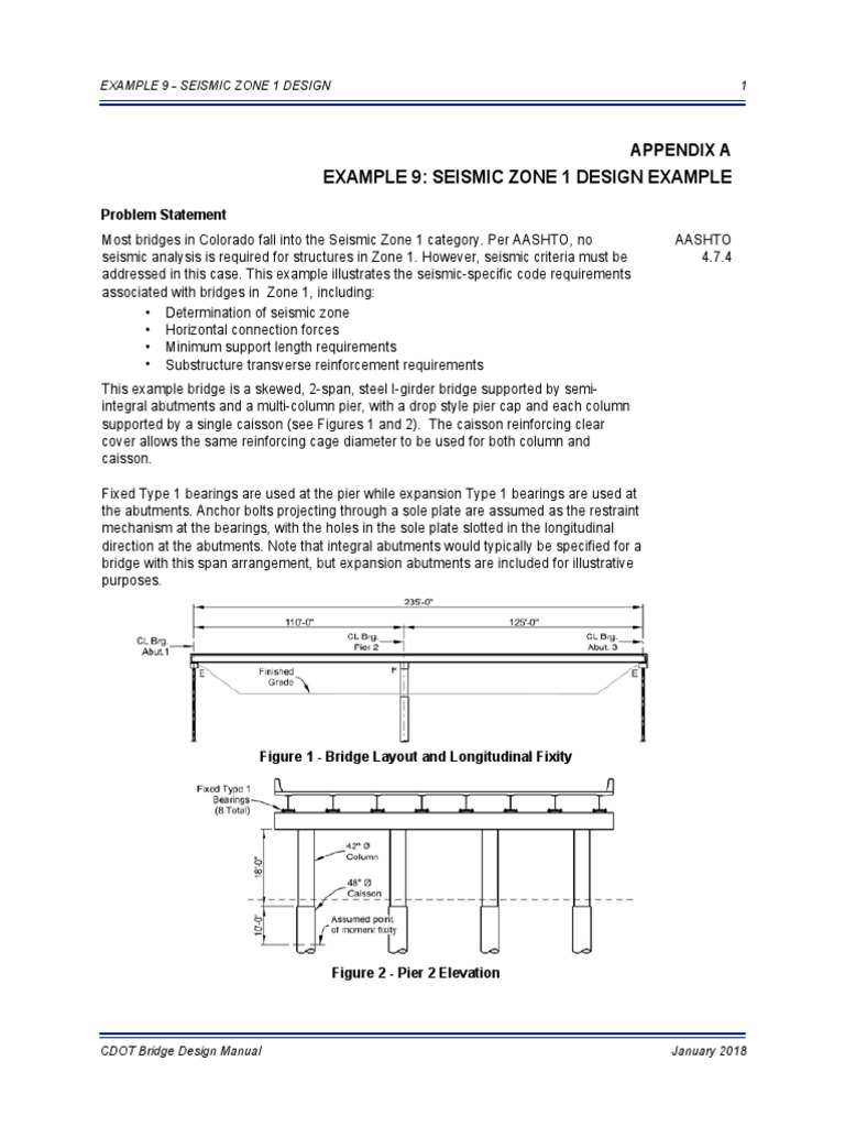 BDM Example 9 - 20180101 | PDF | Deep Foundation | Column