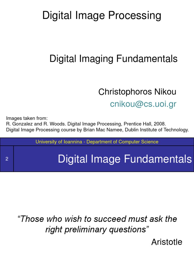 Chapter 02 Digital Image Fundamentals | PDF | Image Resolution | Human Eye