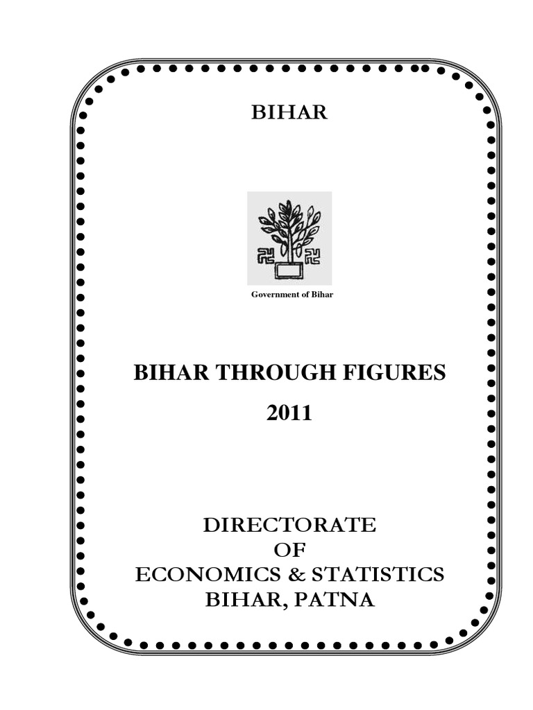 Bihar Through Figures 2011 | PDF | Value Added Tax | Taxes