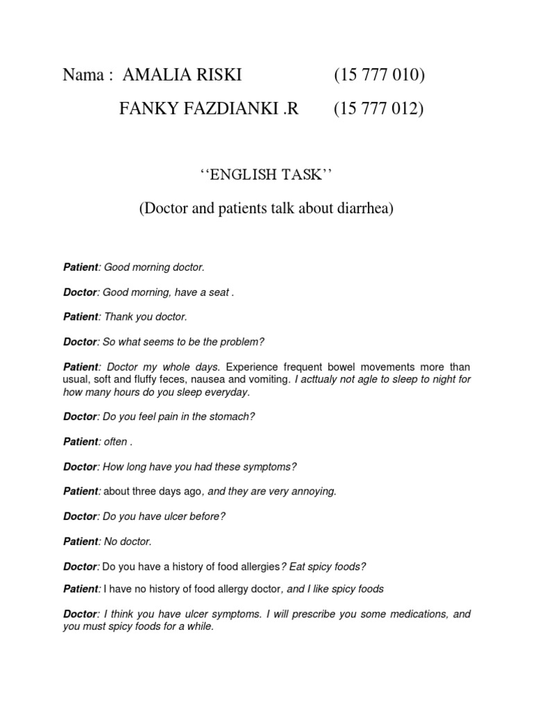 Nama: Amalia Riski (15 777 010) Fanky Fazdianki .R (15 777 012) | PDF