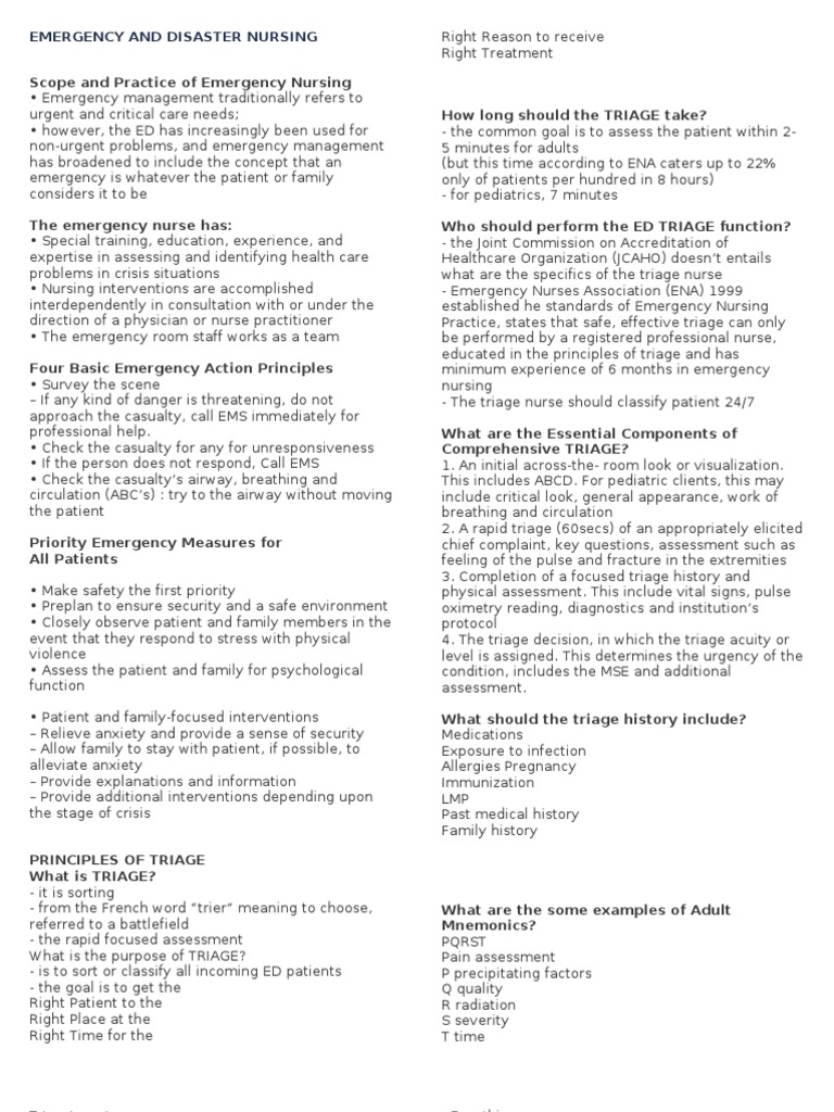 Emergency and Disaster Nursing | PDF | Acute Radiation Syndrome | Shock ...