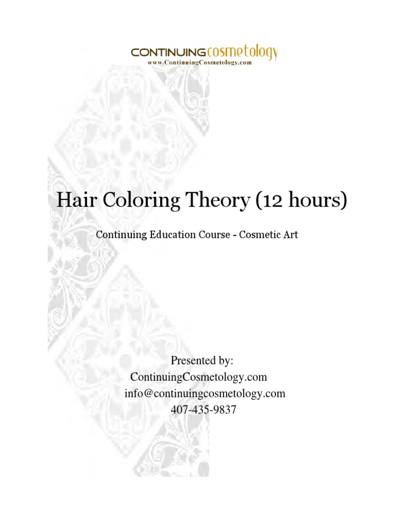 Hair Coloring Theory | PDF