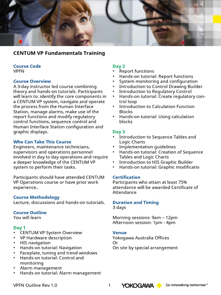 CENTUM VP Training Course Outline | PDF | Areas Of Computer Science ...