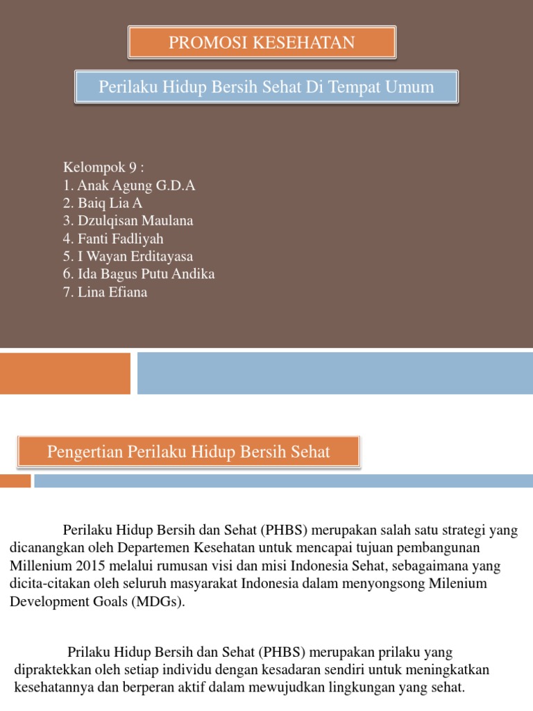 PROMKES Di Tempat Umum | PDF