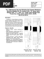 Baker D and DB Retainer Production Packers H43210 PDF | PDF | Pipe ...