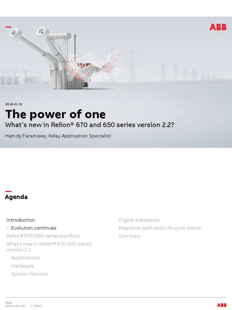 What's New in Relion 670 and 650 Series Version 2p2 | PDF ...