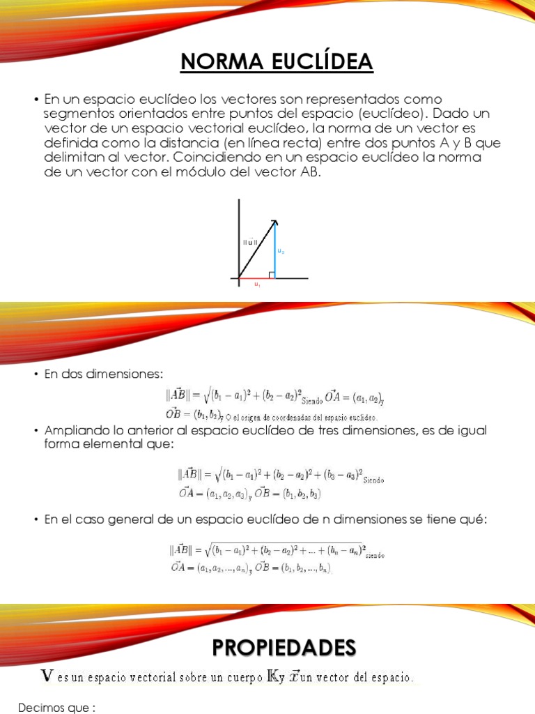 Norma Euclidea | PDF