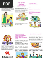 Triptico Sana Convivencia | PDF | Tolerancia | Amor