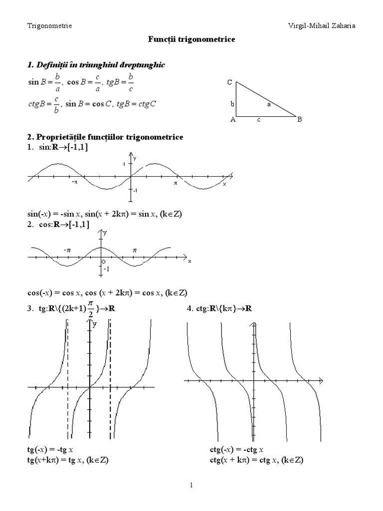 Trigonometrie PDF | PDF