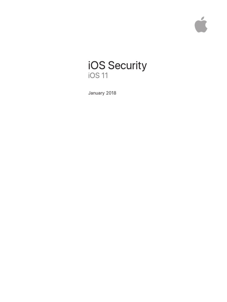 IOS Security Guide | PDF | Ios | Password