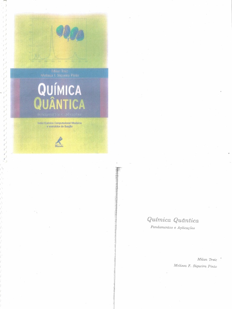 Quimica Quantica Fundamentos e Aplicações | PDF Quimica Quantica Fundamentos e Aplicações | PDF