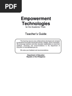 Empowerment Technology Lesson Plan | PDF | Educational Technology ...