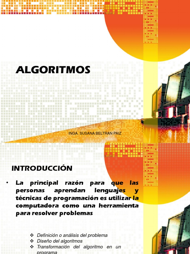 Clase1 Algoritmos 18 | PDF | Algoritmos | Programa de computadora
