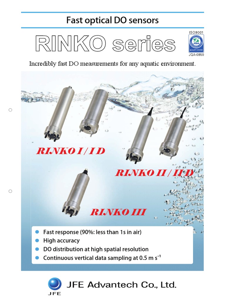 RINKO Series (E) - 201608 PDF | PDF | Sensor | Chemistry