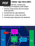 Teori Implementasi Mazmanian-Sabatier | PDF