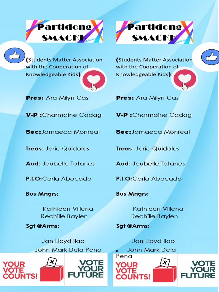 Partidong SMACKK | PDF
