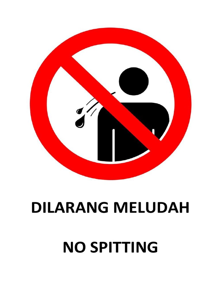 Dilarang Meludah | PDF