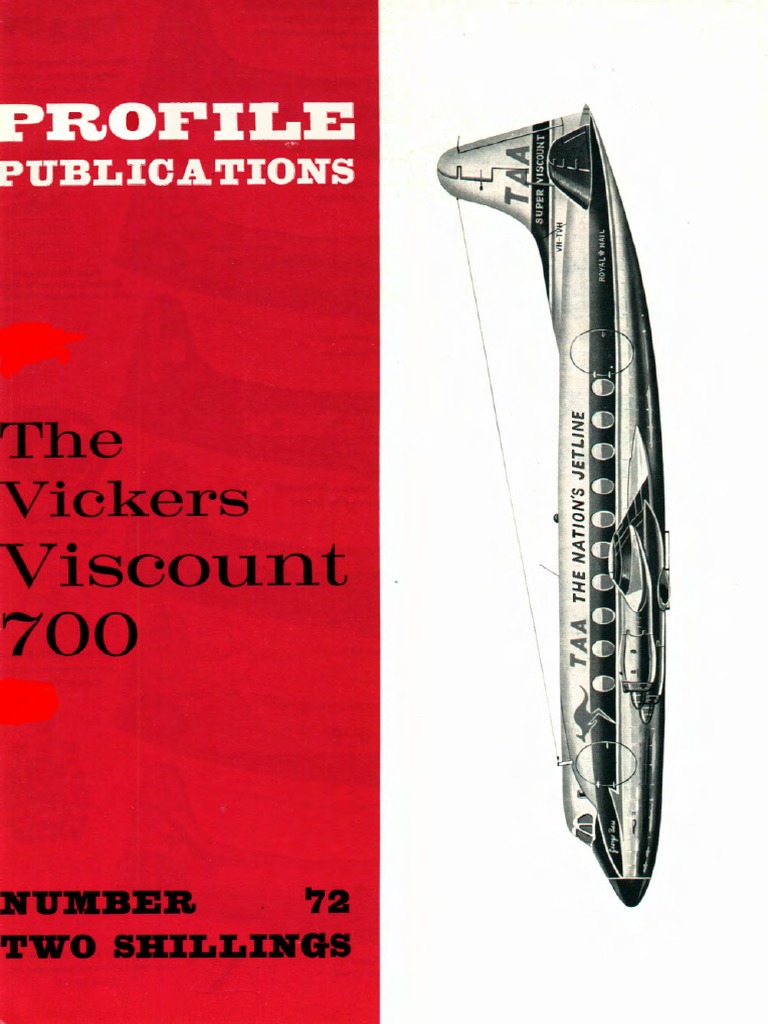 (Aircraft Profile 072) - Vicker Viscount 700 | PDF | Aviation | Aerospace