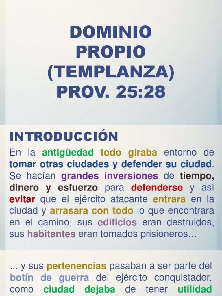 dominio propio prédica | Cristo (título) | Pablo el apóstol