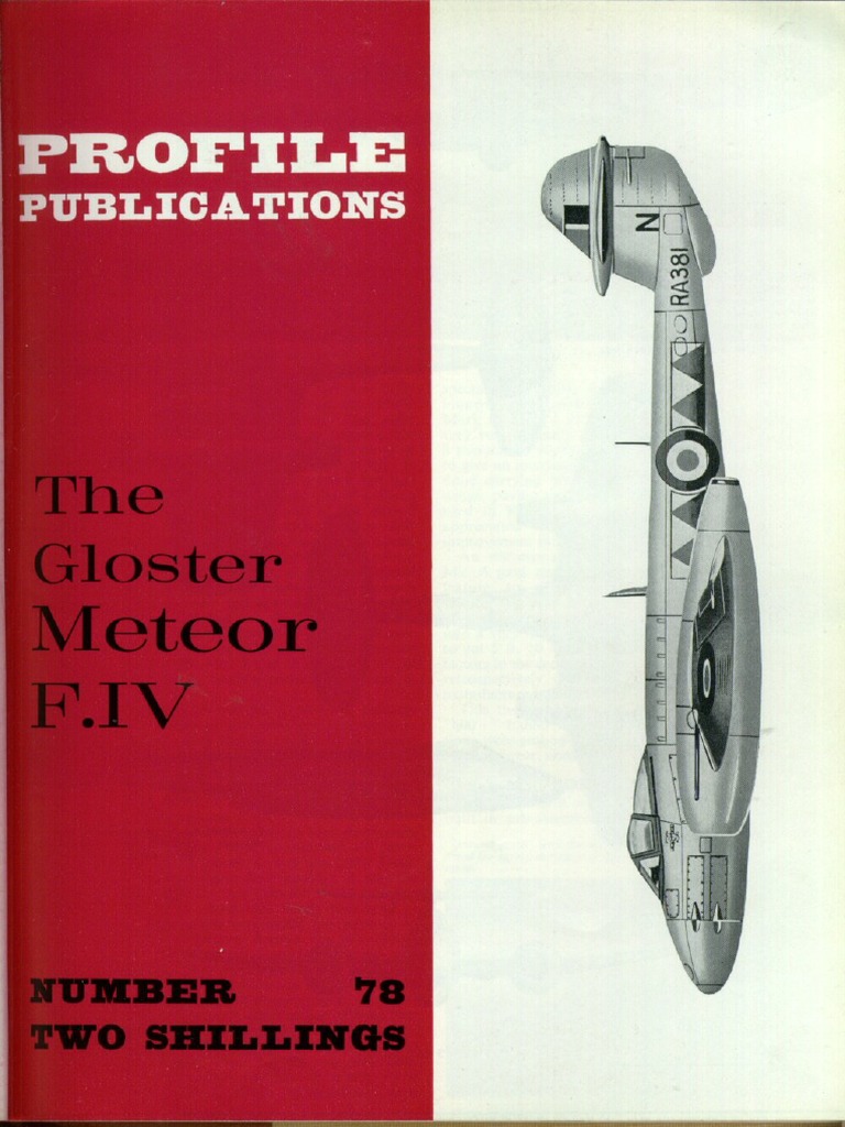 (Aircraft Profile 078) - Gloster Meteor F.IV PDF | PDF