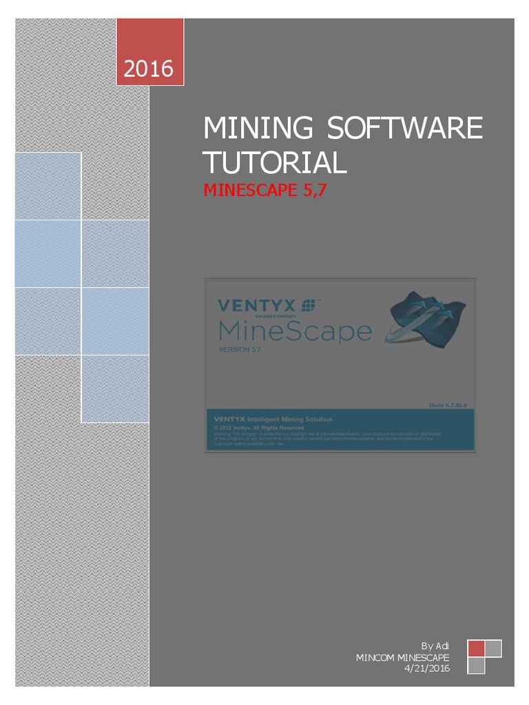 Tutorial Minescape 5,7 by Adi - Sample (Bonus) | PDF | Komputer
