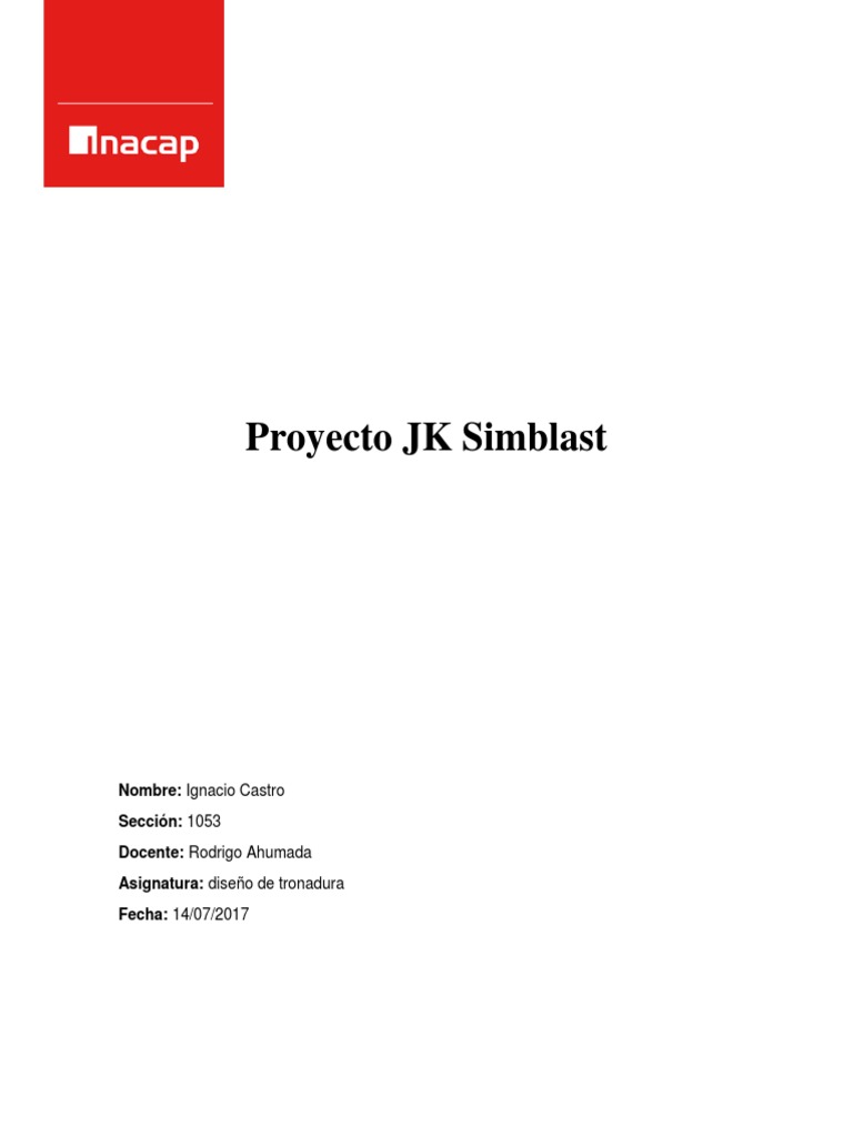 Proyecto JKSimblast 2dface | PDF