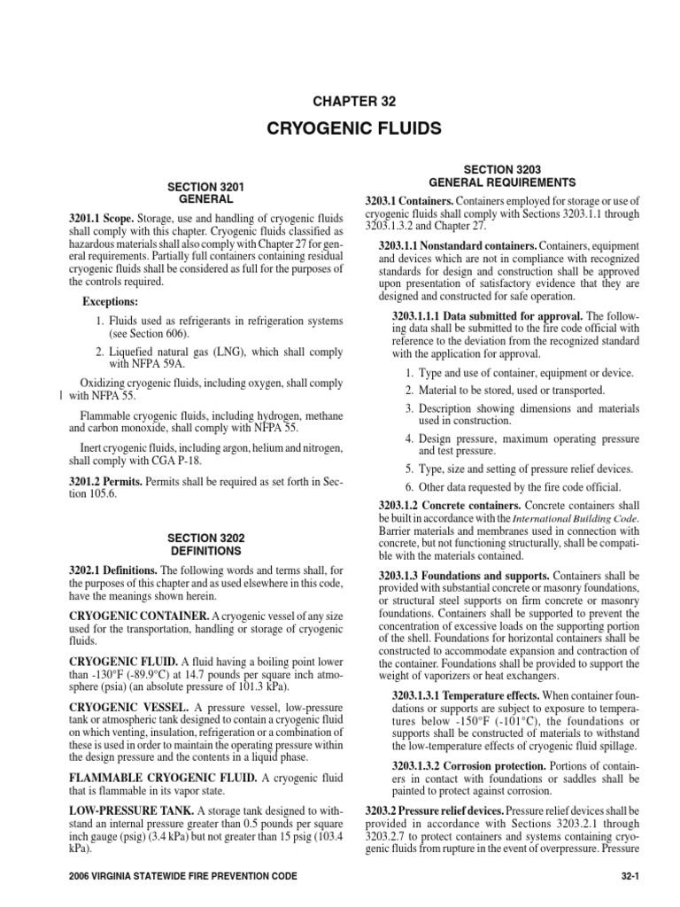 Chapter 32 - Cryogenic Fluids | PDF | Valve | Phases Of Matter