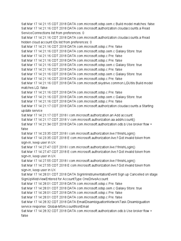 Current Log PDF | PDF | Cache (Computing) | Office 365