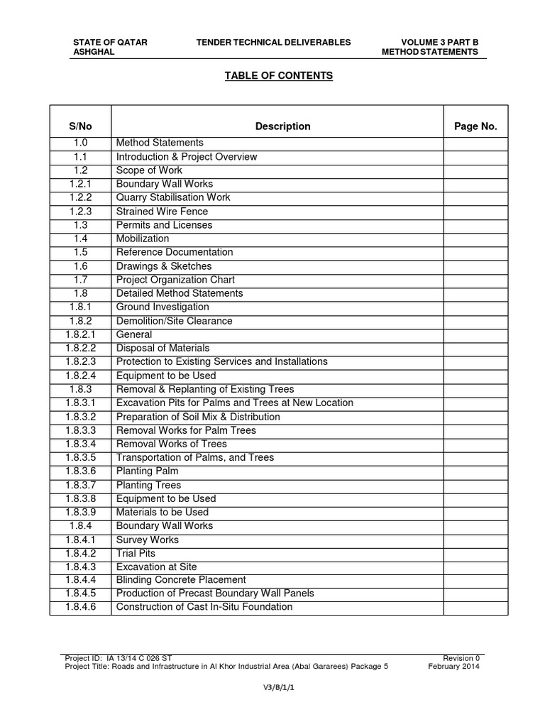 PART B Method Statement | PDF | Precast Concrete | Concrete