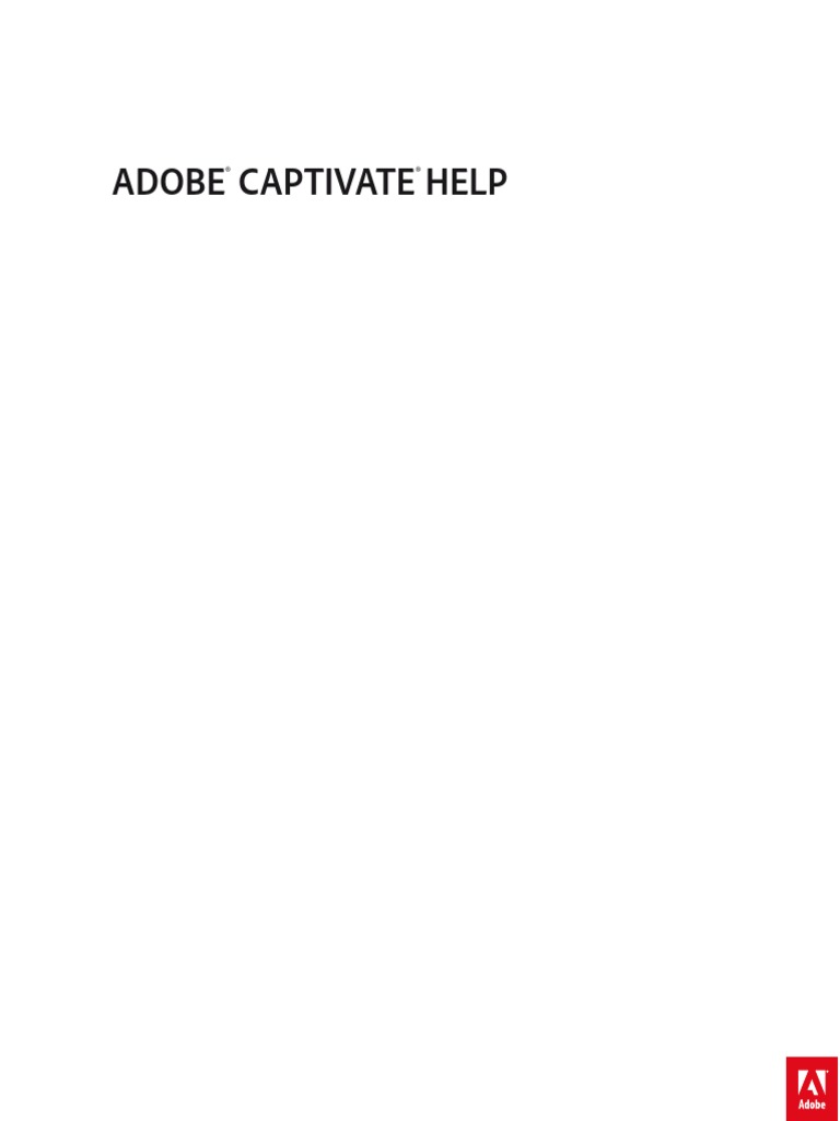 Captivate Reference | PDF | Educational Technology | Multimedia