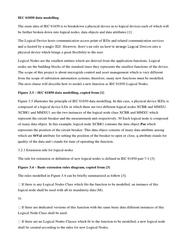 IEC 61850 Data Modelling | PDF | Data Model | Object (Computer Science)