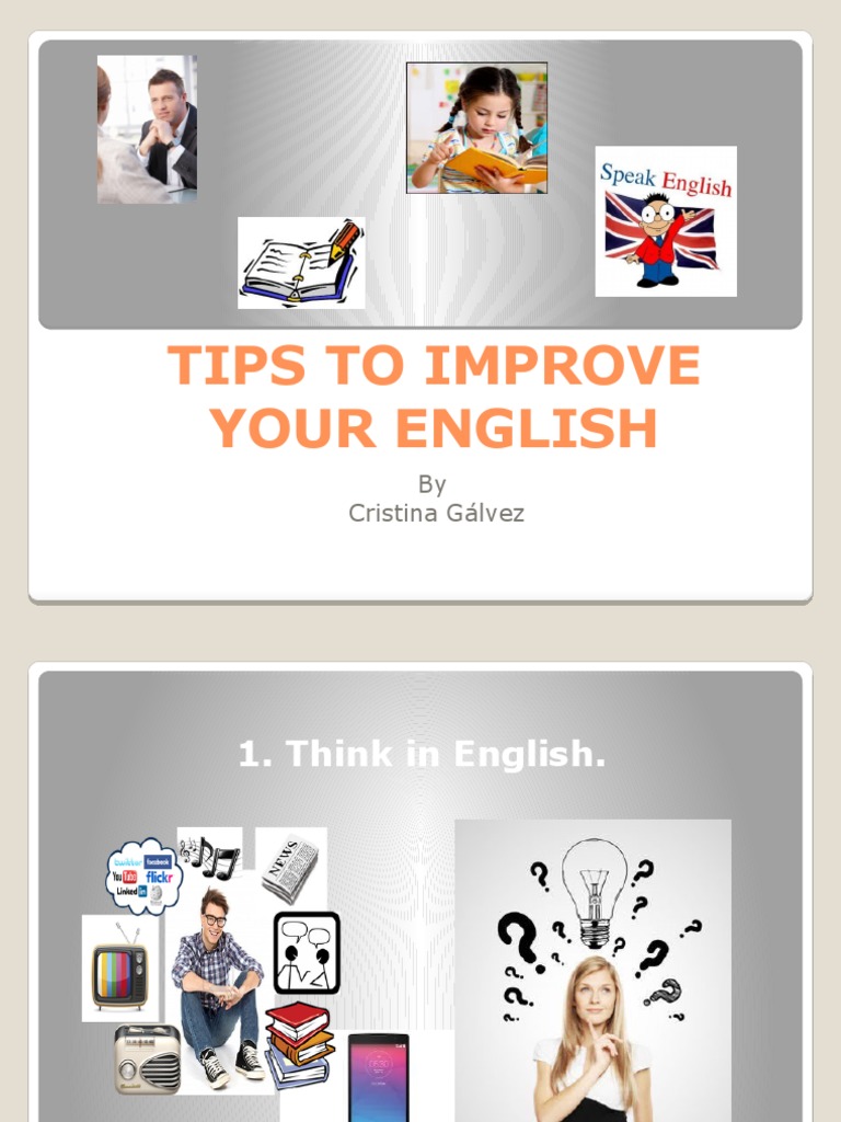 Tips To Improve Your English | PDF
