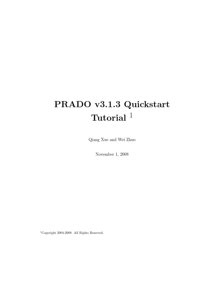 PRADO | PDF | Component Based Software Engineering | Php