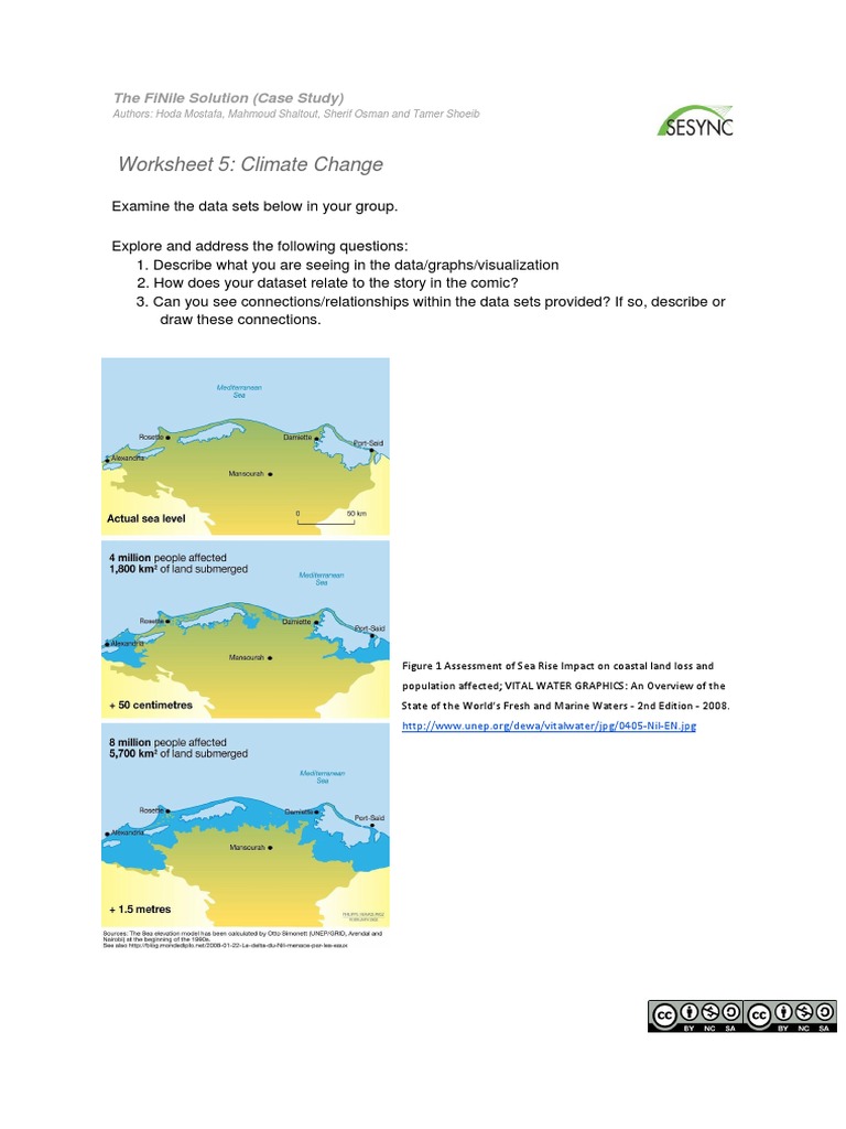 Worksheet 5 Water Pollution | PDF | Effects Of Global Warming | Sea ...