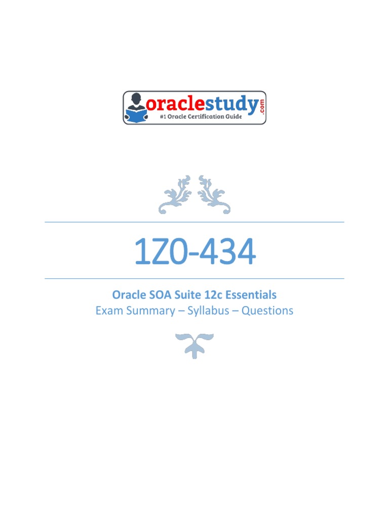 1Z0 434 Oracle Study Tips For SOA Suite 12c Essentials | PDF | Service Oriented Architecture ...
