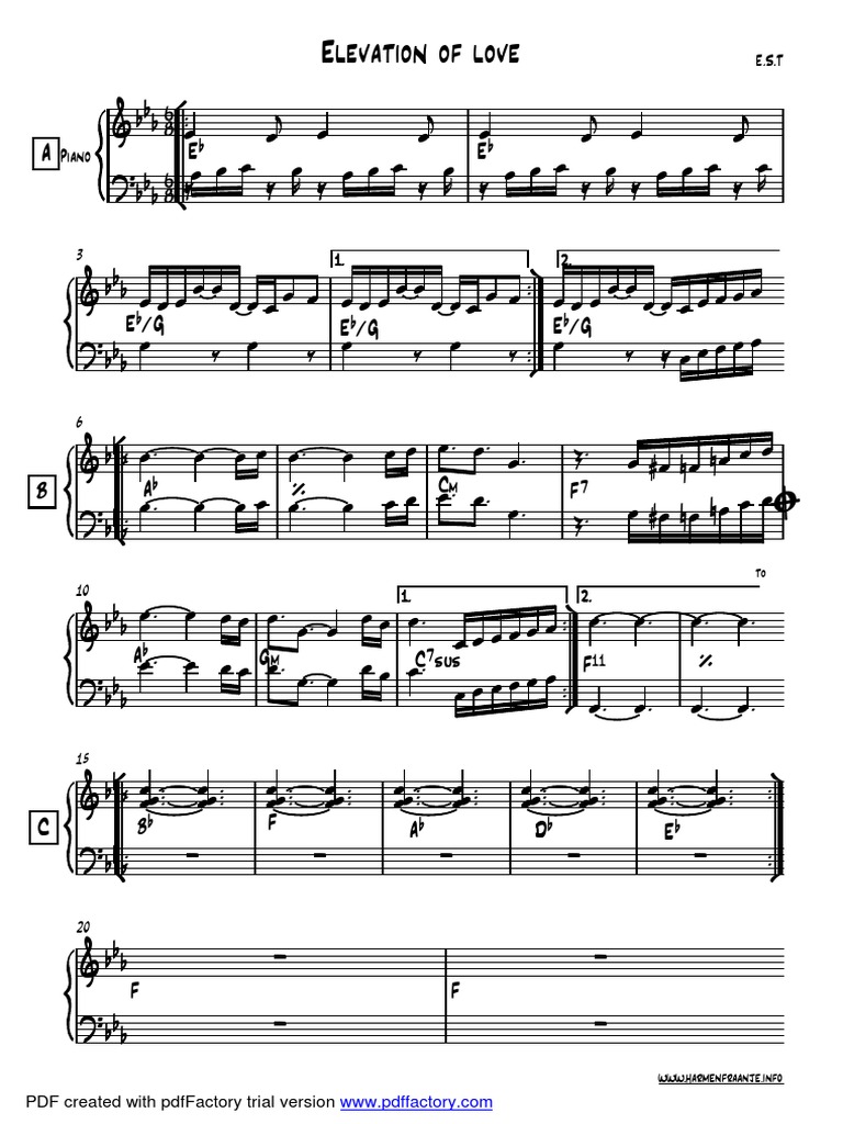 Elevation of Love | PDF