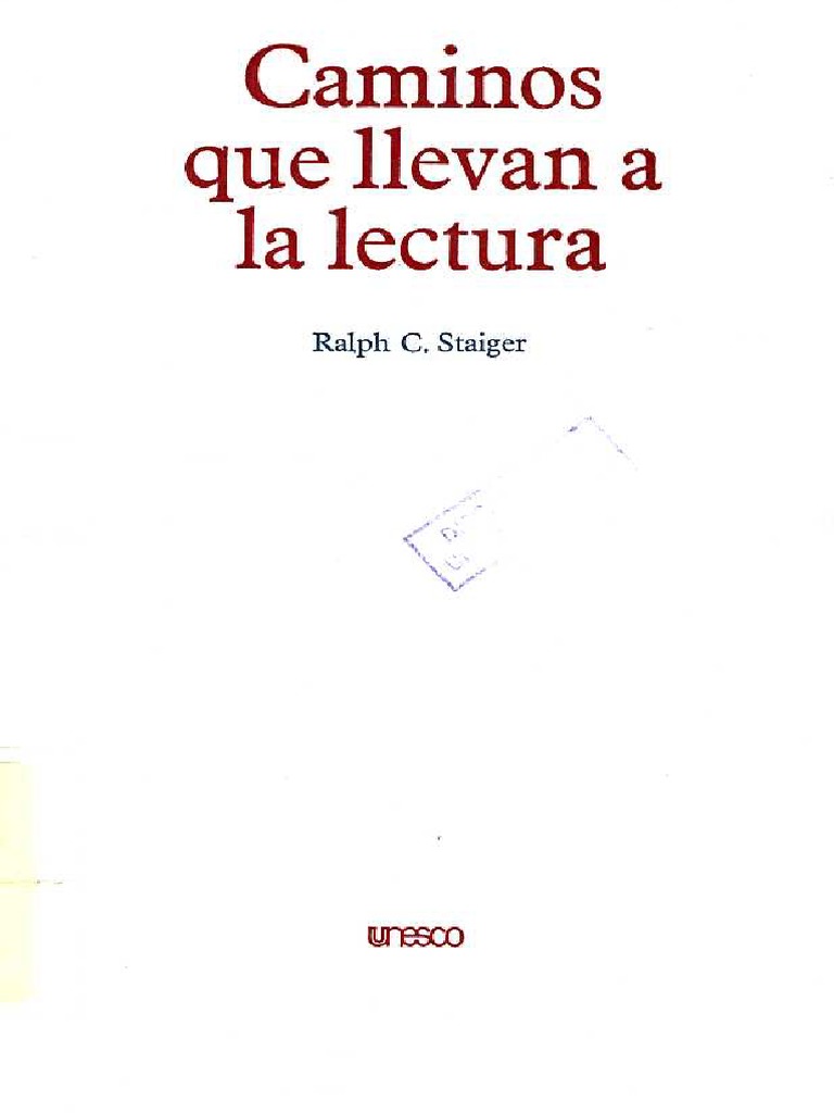 Caminos Que Llevan A La Lectura | PDF | Libros | Publicación