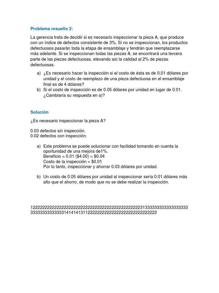 Problema Resuelto | PDF