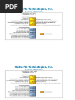 Airlift Basic Calculation | PDF | Gallon | Chemical Engineering