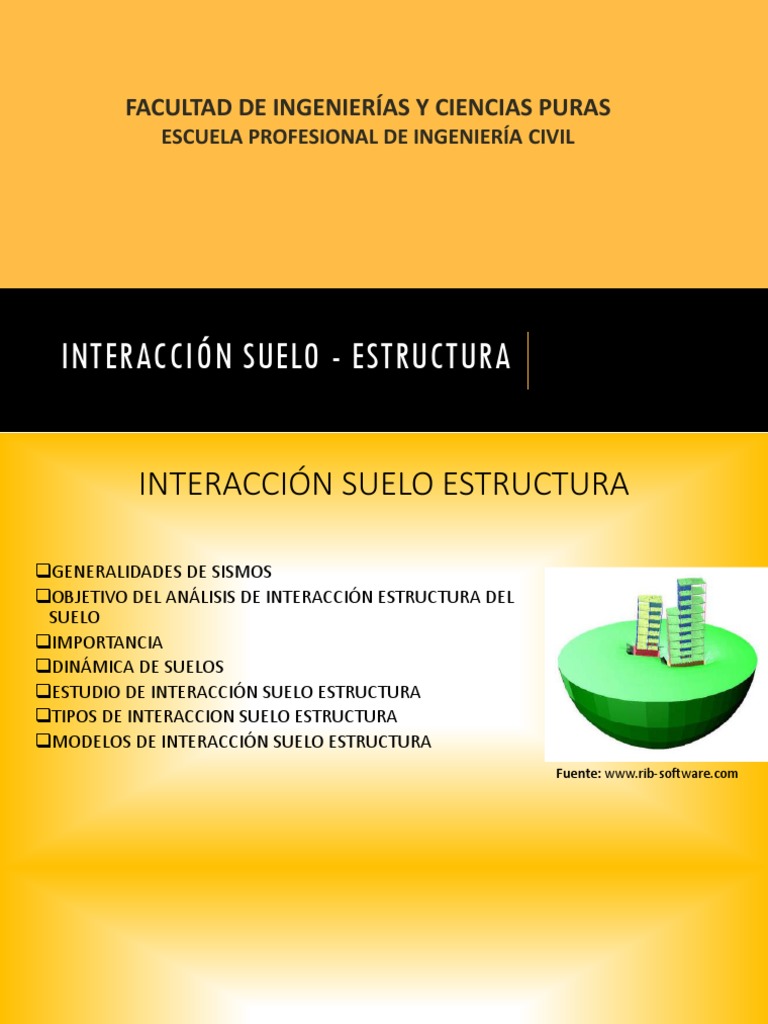 Interacción Suelo - Estructura | PDF | Temblores | Elasticidad (Física)
