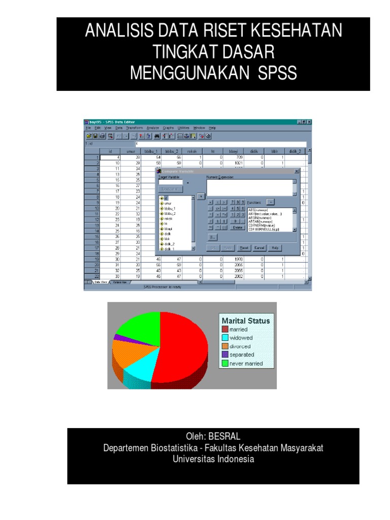 Modul SPSS | PDF | Metode & Bahan Ajar | Sains & Matematika