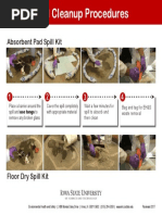Spill Kit Instructions | PDF | Personal Protective Equipment | Leak
