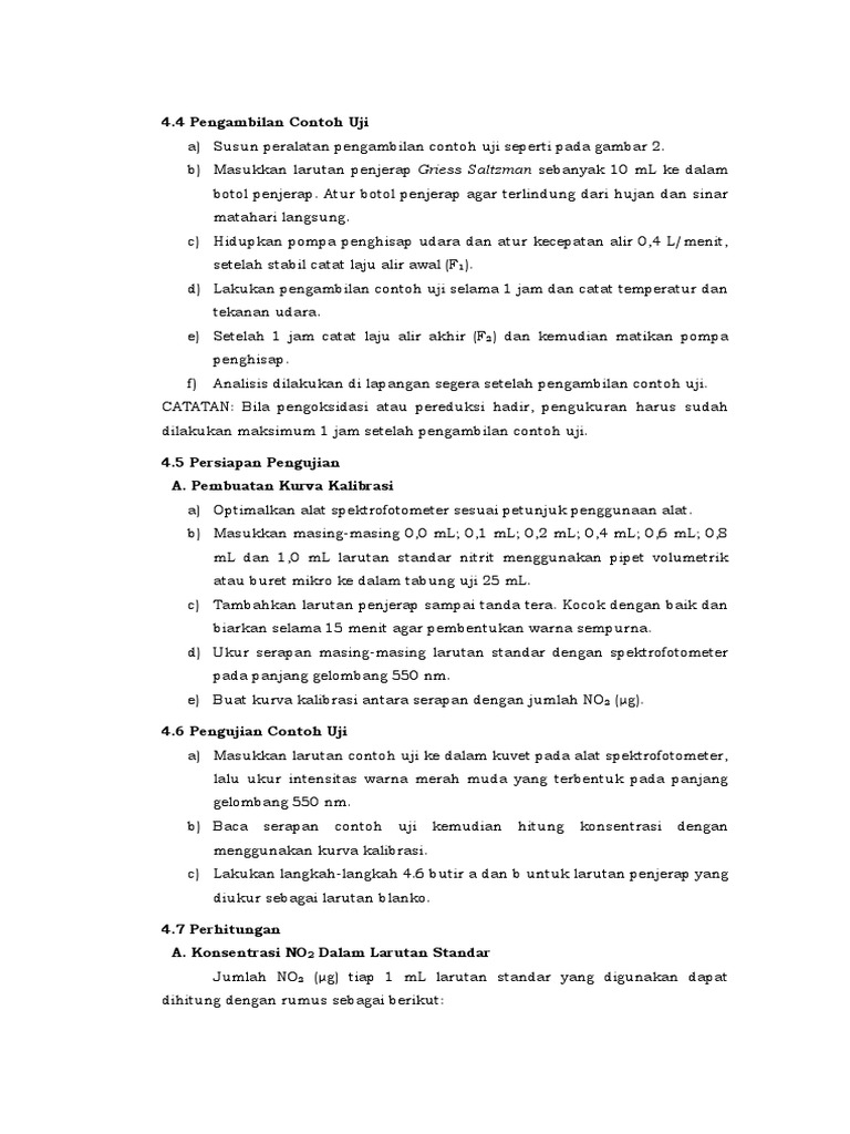 Pengambilan Contoh Uji | PDF