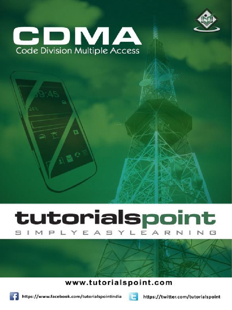 Cdma Tutorial | PDF | 3 G | Cellular Network